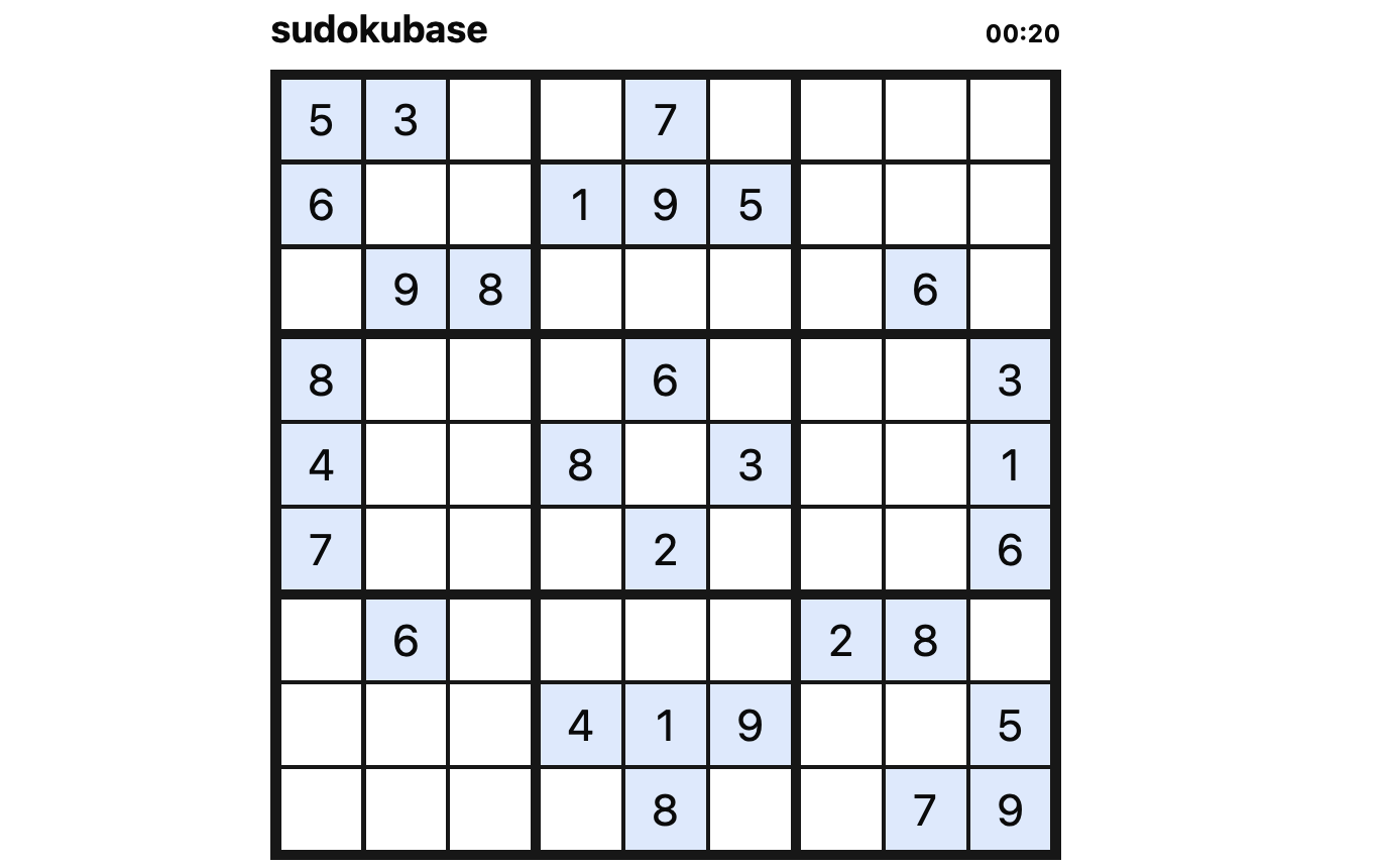 Sudoku Online - Play For Free